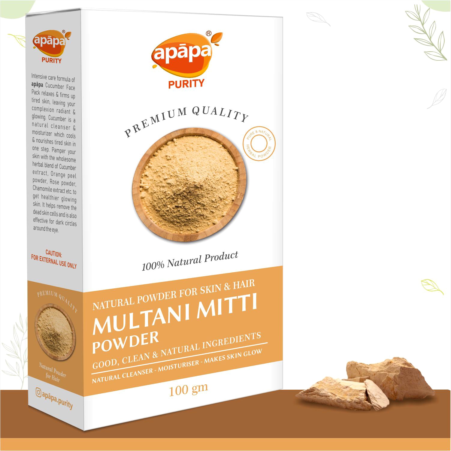 APĀPA Deep Cleansing Multani Mitti